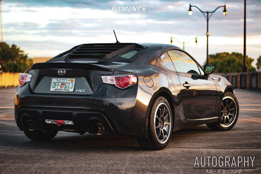 2013 Scion FR-S Base with 17x8 Enkei Tenjin and Lionhart 225x45 on ...