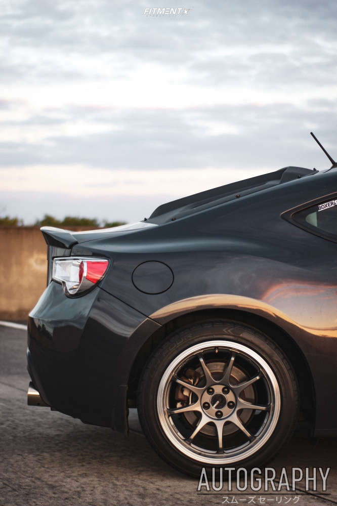 2013 Scion FR-S Base with 17x8 Enkei Tenjin and Lionhart 225x45 on ...