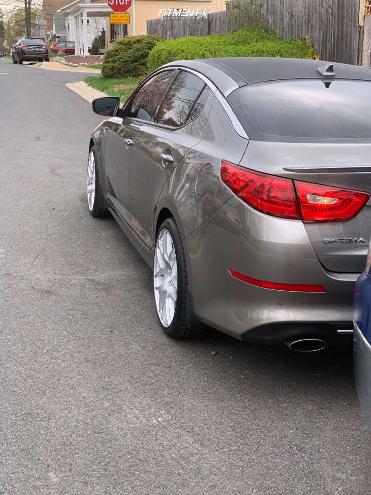 2015 Kia Optima SX Turbo with 19x8.5 Euro Tek Uo2 and Continental ...