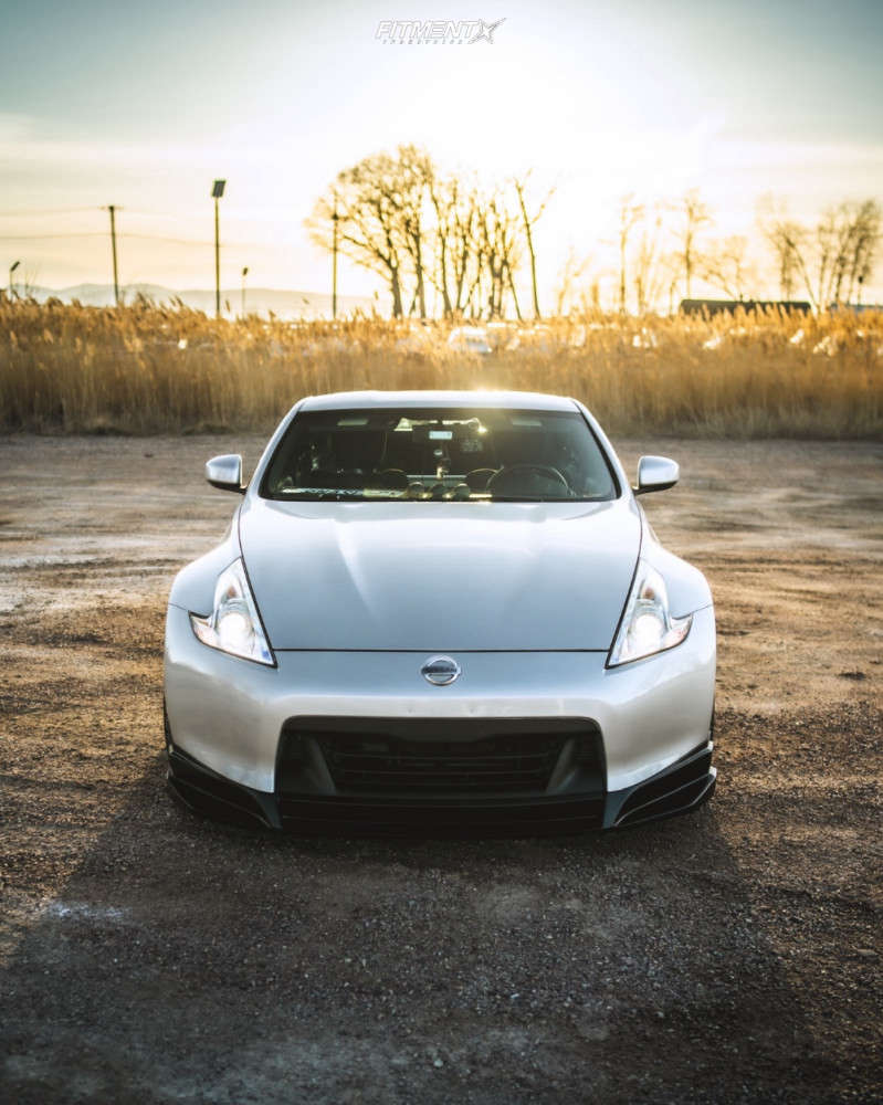 2009 Nissan 370Z Base with 19x9.5 ESR Rf2 and BFGoodrich 245x35 on ...