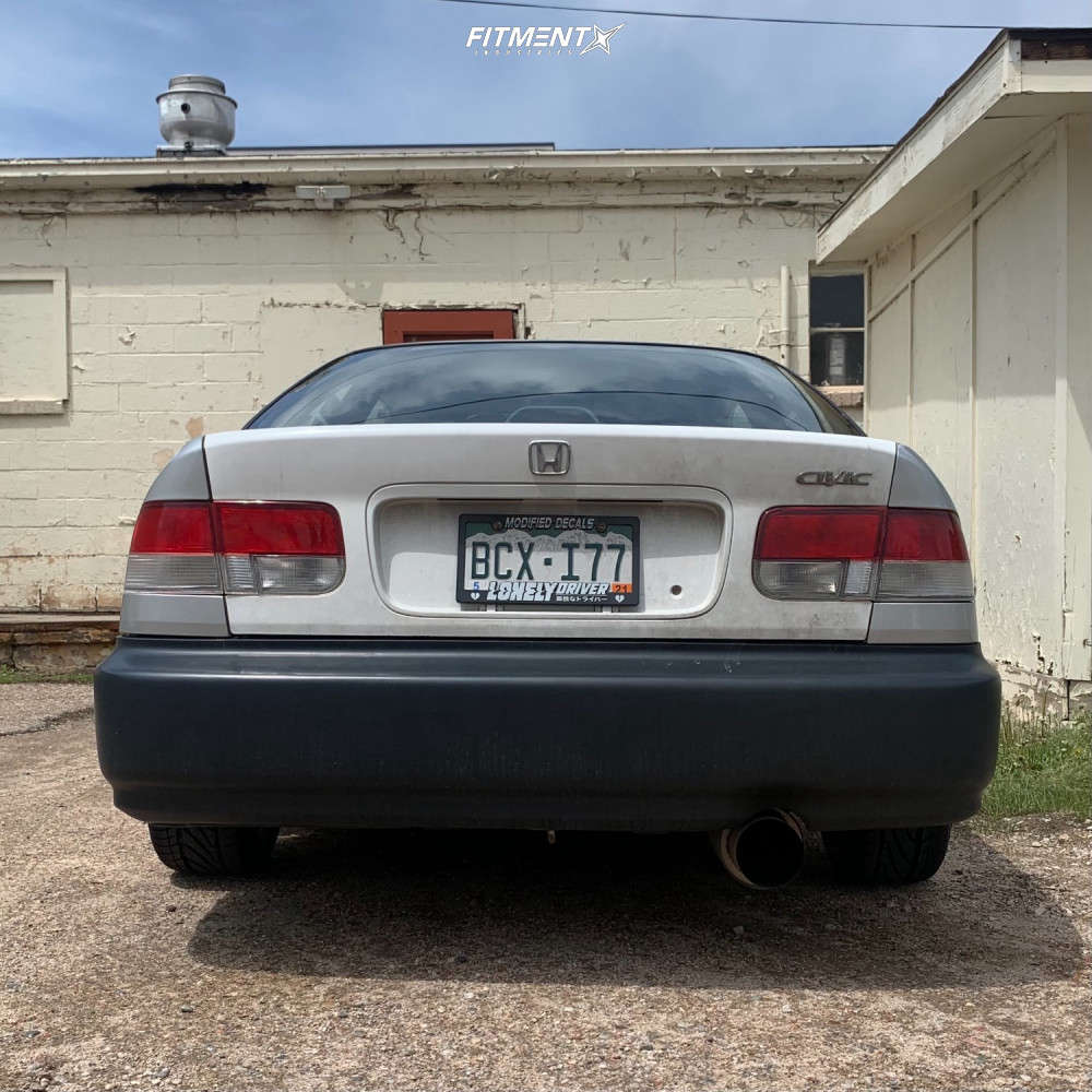 1997 Honda Civic HX with 16x8 3SDM 0.05 and Nitto 205x40 on Coilovers ...