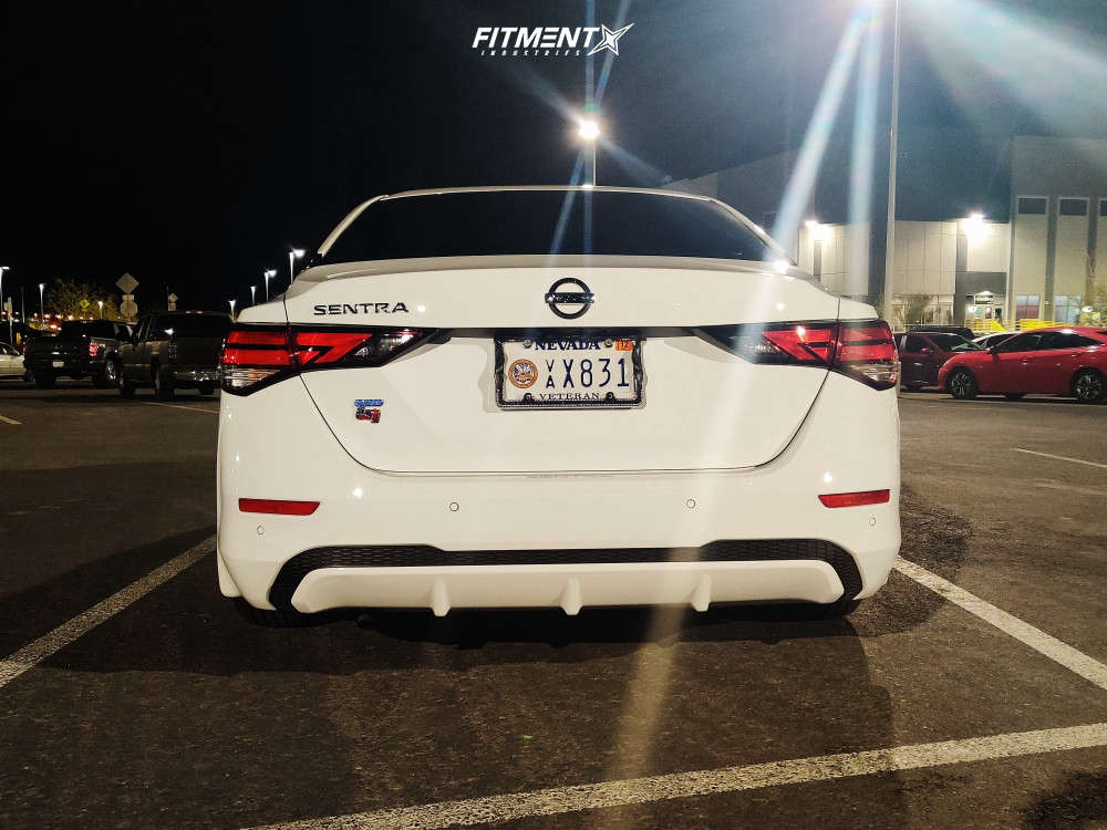 2020 Nissan Sentra S with 18x8.5 Aodhan Ds02 and Federal 225x40 on ...