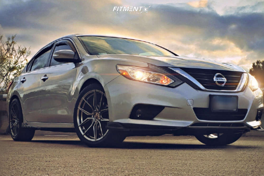 2016 Nissan Altima SV with 19x8.5 XXR 559 and Federal 245x40 on Stock ...