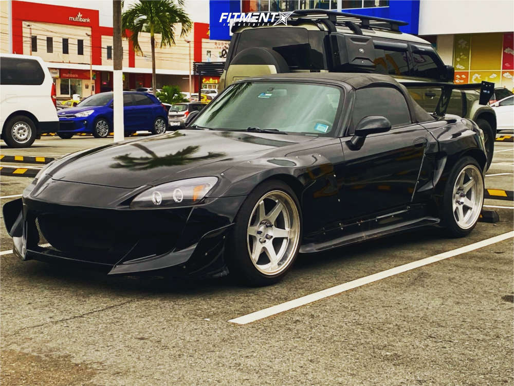 2003 Honda S2000 Base with 18x10.5 Volk Te37v and Pirelli 255x40 on ...