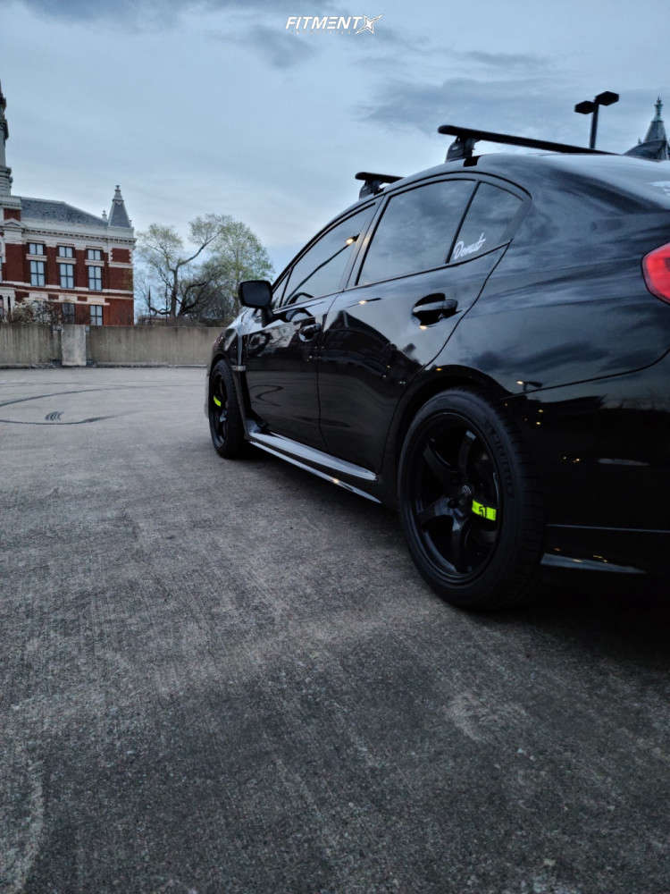 2019 Subaru WRX Base with 18x9.5 Rays Engineering 57cr and Michelin ...