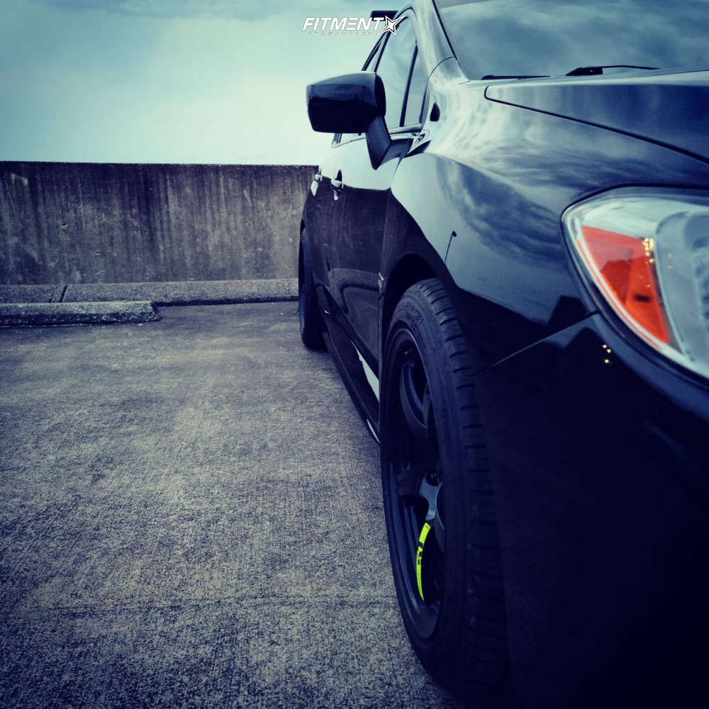 2019 Subaru WRX Base with 18x9.5 Rays Engineering 57cr and Michelin ...