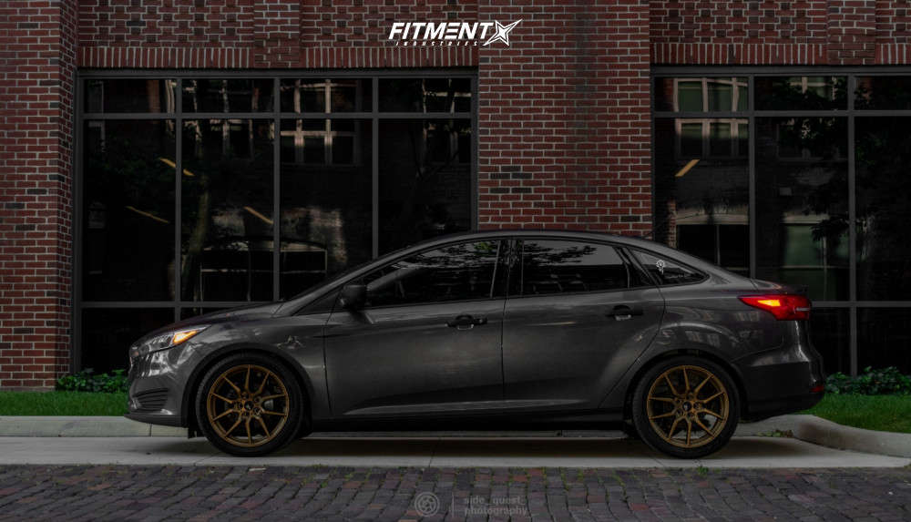 2018 Ford Focus S with 18x8.5 Option Lab R716 and Westlake 245x40 on ...
