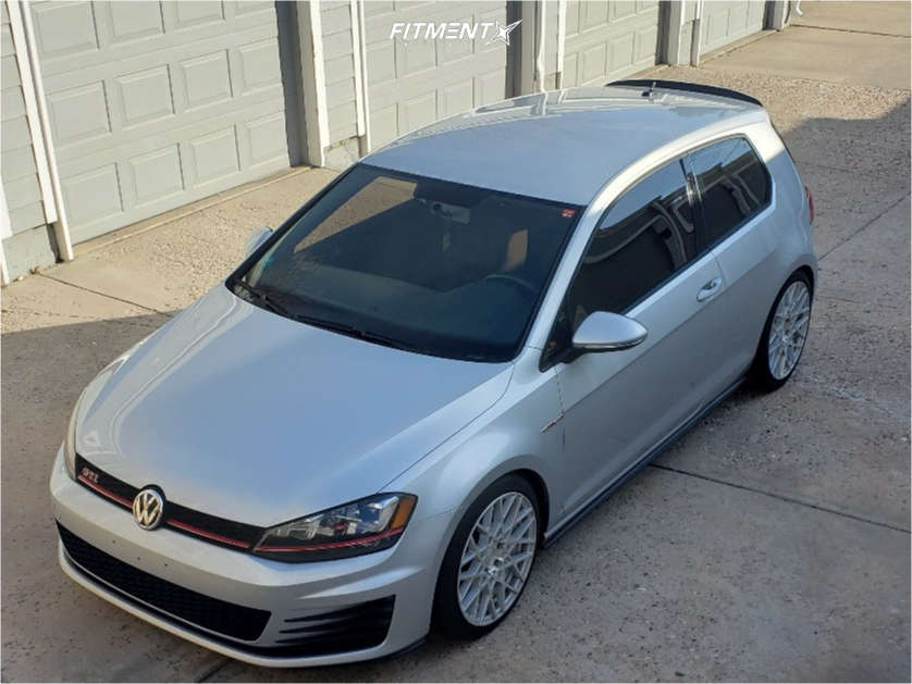 2015 Volkswagen GTI S with 18x8.5 Rotiform Blq and Toyo Tires 225x40 on ...