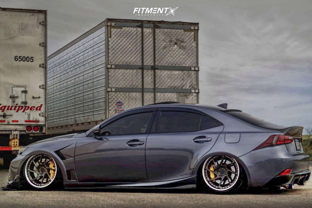 2014 Lexus IS250 F Sport with 19x9 RSV Forged RS8D-S1 and Toyo Tires ...