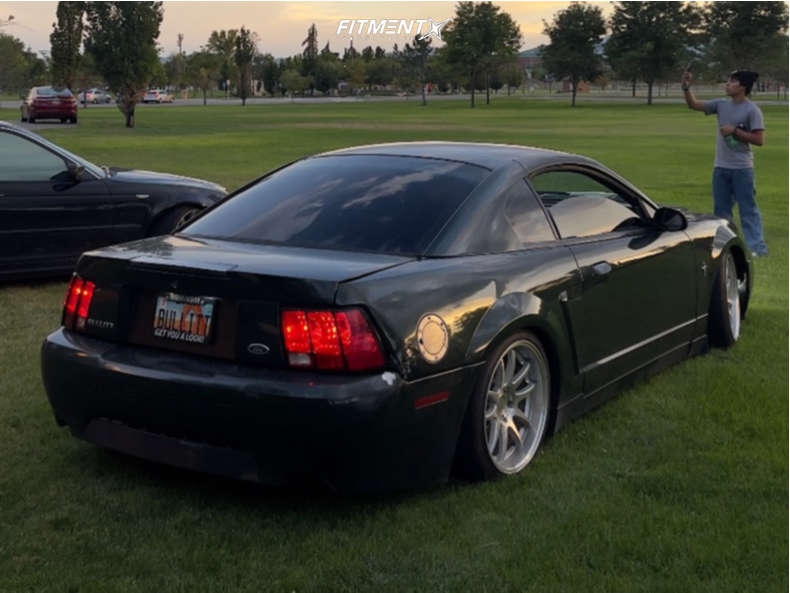 2001 Ford Mustang GT Bullitt with 18x9.5 Aodhan Ds02 and Firestone ...