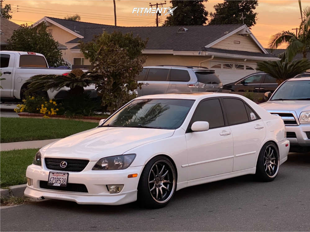 2003 Lexus IS300 Base with 18x9.5 Aodhan Ds02 and Nankang 225x40 on ...