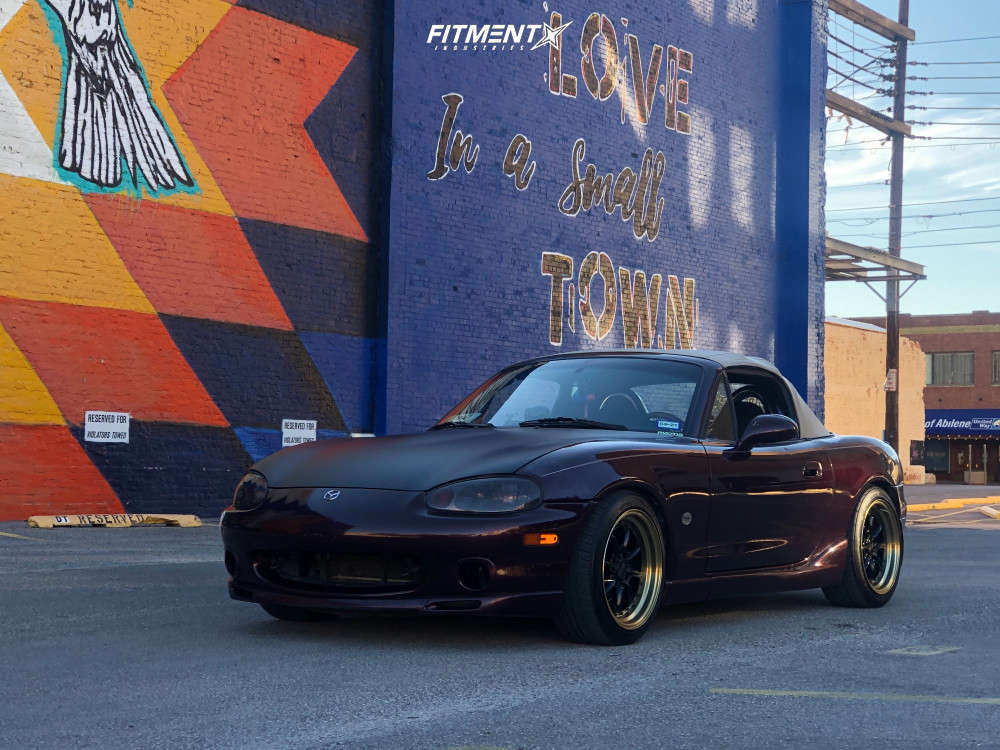 2000 Mazda Miata SE with 16x8 XXR 2 and Toyo Tires 205x45 on Coilovers ...