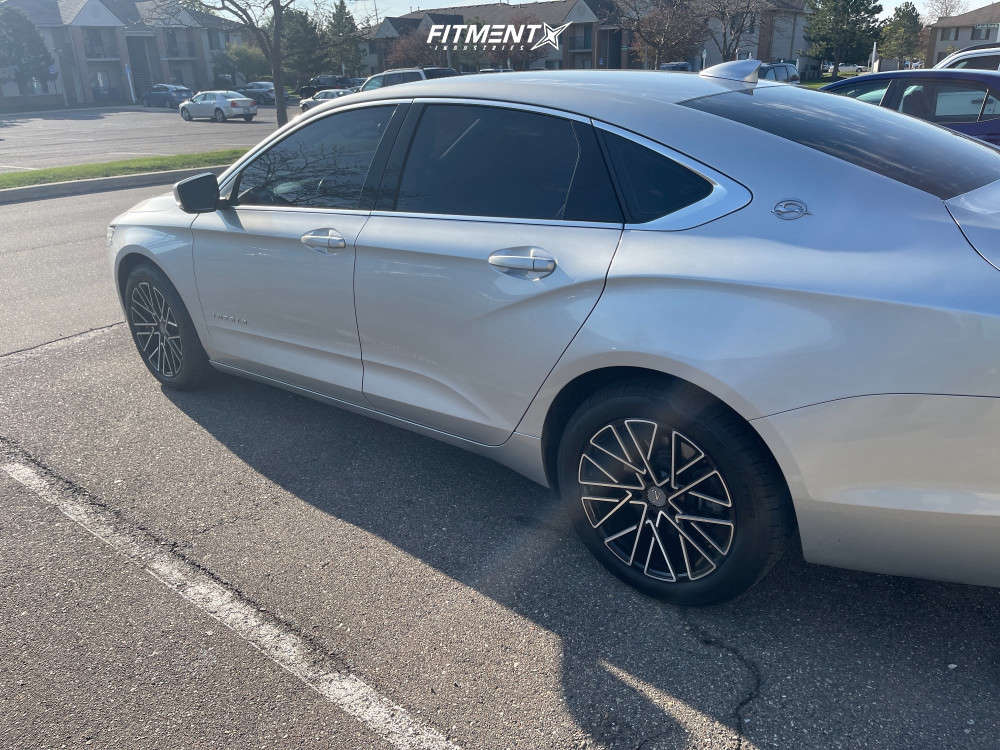 2016 Chevrolet Impala LT with 18x8.5 Velocity Vw28 and Cooper 235x50 on ...
