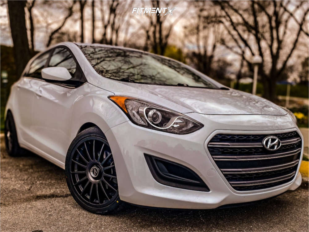 2017 Hyundai Elantra GT Base with 18x8.5 Fifteen52 Podium and Federal ...