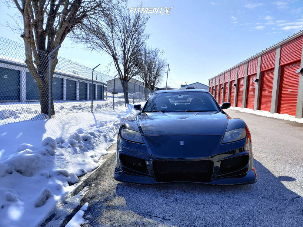 2007 Mazda RX-8 Base with 17x7.5 OZ Racing Omnia and Continental 225x45 ...