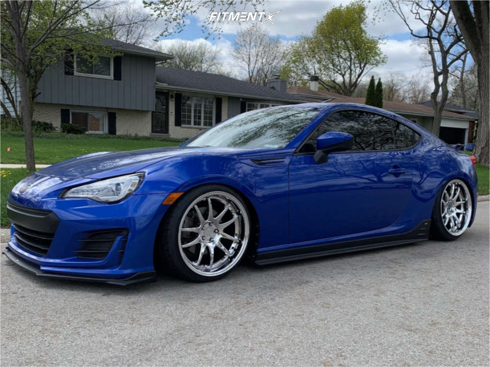 2017 Subaru BRZ Limited with 18x9.5 Aodhan Ds02 and Nankang 215x35 on Air Suspension | 1630660 ...