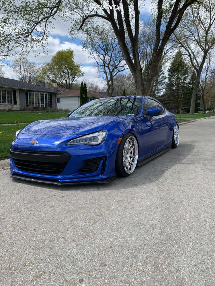 2017 Subaru BRZ Limited with 18x9.5 Aodhan Ds02 and Nankang 215x35 on Air Suspension | 1630660 ...