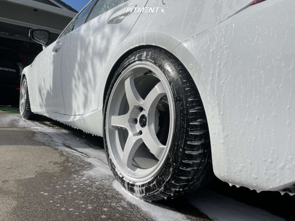2016 Lexus IS200t F Sport with 18x8.5 Rosenstein Cr and Michelin 225x25 ...
