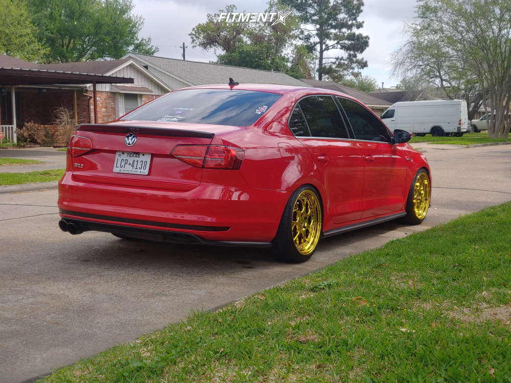 2017 Volkswagen Jetta GLI with 18x8.5 Aodhan Ds01 and Zeetex 225x40 on ...