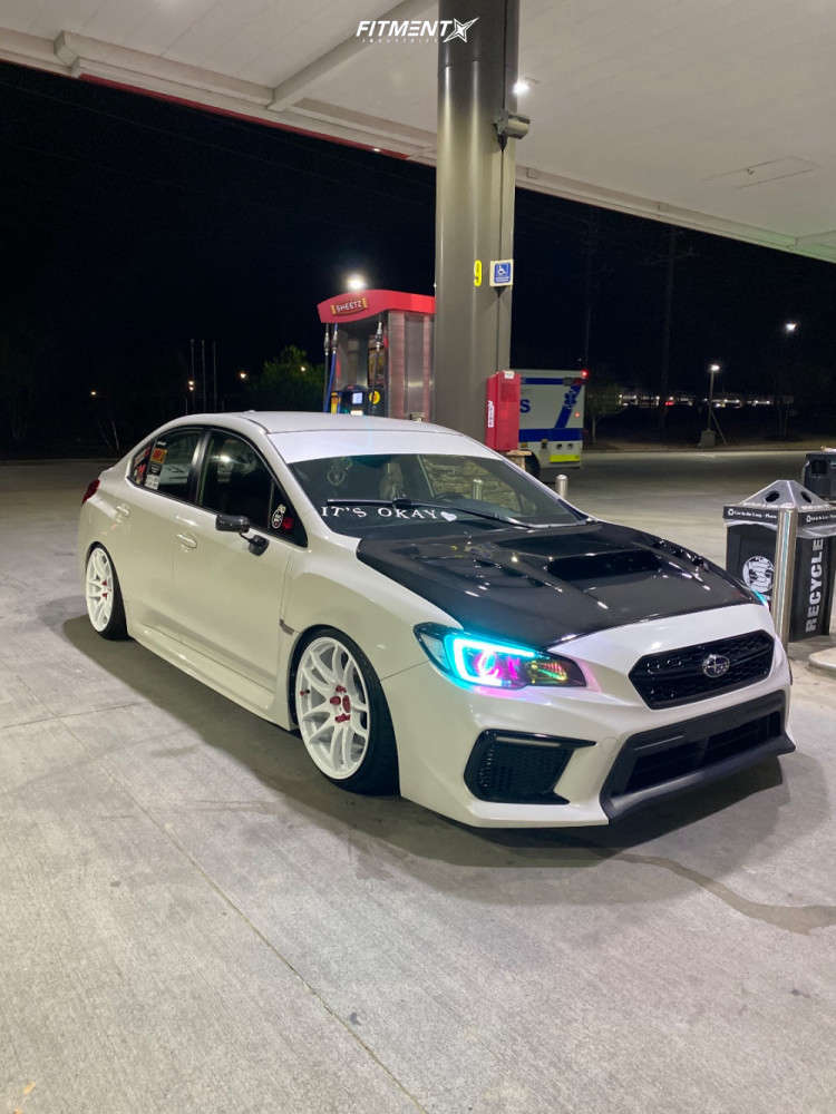 2019 Subaru WRX Base with 18x9.5 Work Emotion Cr Kiwami and Achilles ...
