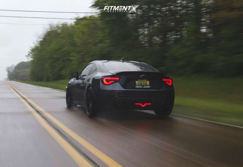 2015 Subaru BRZ Limited with 18x8.5 AVID1 AV20 and General 245x40 on Lowering Springs | 1633906 ...