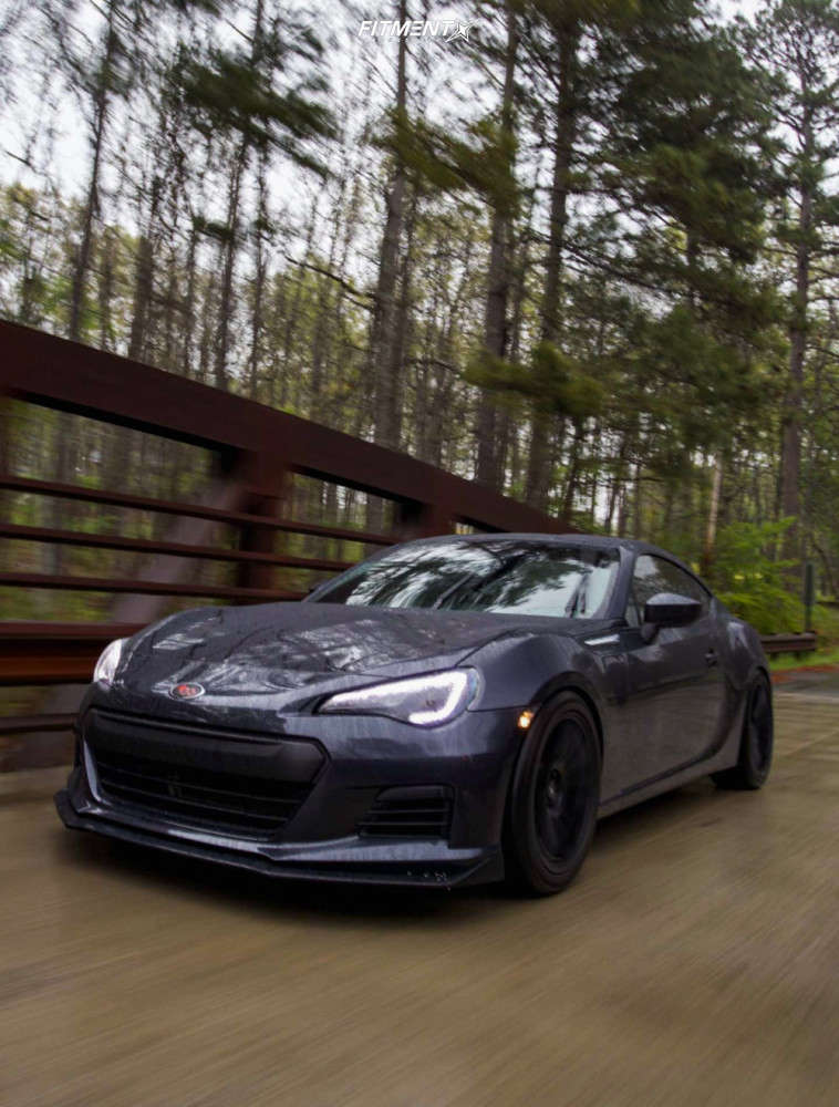 2015 Subaru BRZ Limited with 18x8.5 AVID1 AV20 and General 245x40 on Lowering Springs | 1633906 ...