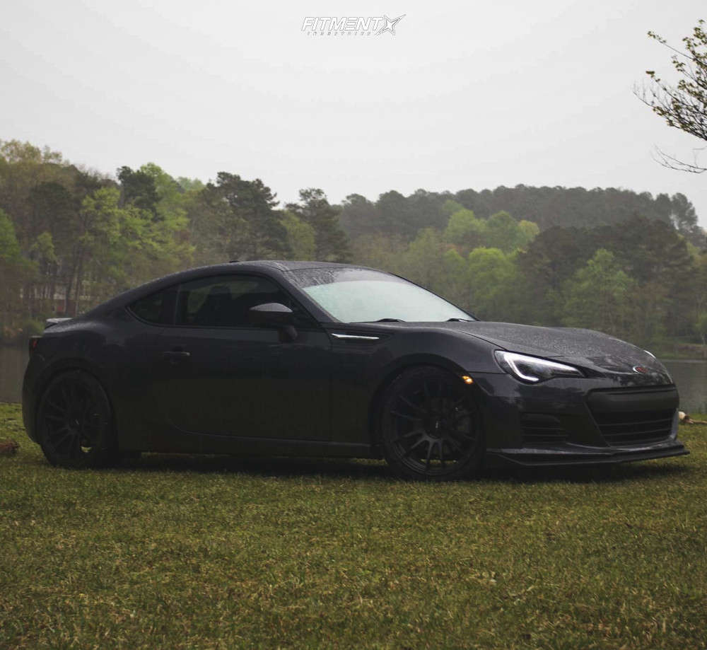 2015 Subaru BRZ Limited with 18x8.5 AVID1 AV20 and General 245x40 on Lowering Springs | 1633906 ...