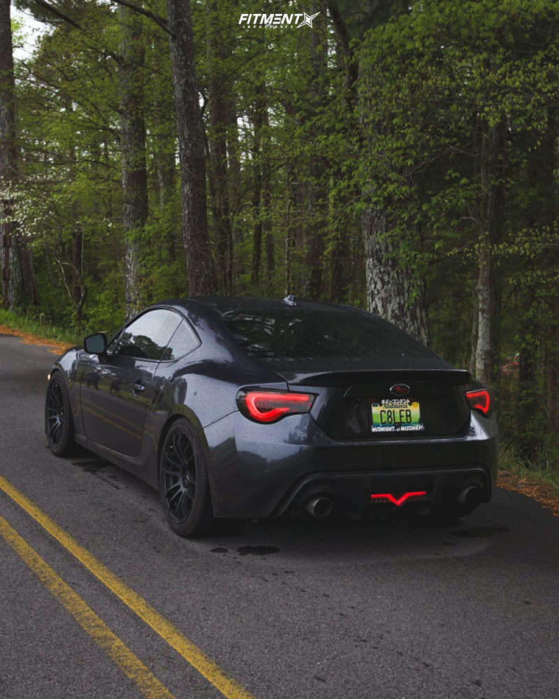 2015 Subaru BRZ Limited with 18x8.5 AVID1 AV20 and General 245x40 on Lowering Springs | 1633906 ...