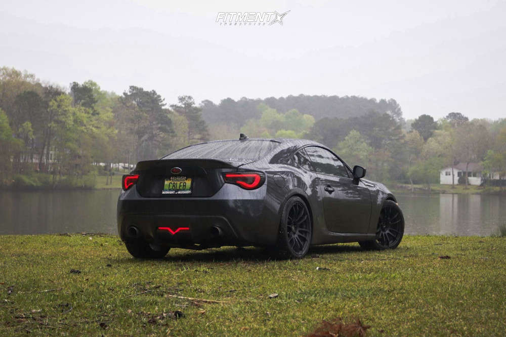 2015 Subaru BRZ Limited with 18x8.5 AVID1 AV20 and General 245x40 on Lowering Springs | 1633906 ...