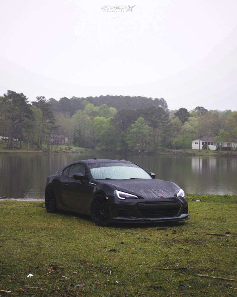 2015 Subaru BRZ Limited with 18x8.5 AVID1 AV20 and General 245x40 on Lowering Springs | 1633906 ...