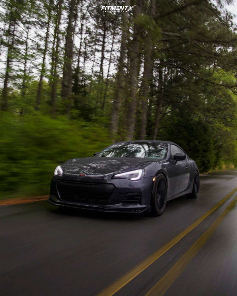 2015 Subaru BRZ Limited with 18x8.5 AVID1 AV20 and General 245x40 on Lowering Springs | 1633906 ...