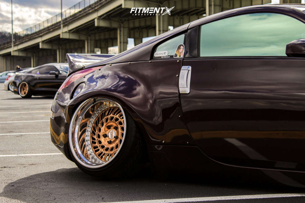 2004 Nissan 350Z Enthusiast 2dr Coupe (3.5L 6cyl 6M) with 19x10.5 ...