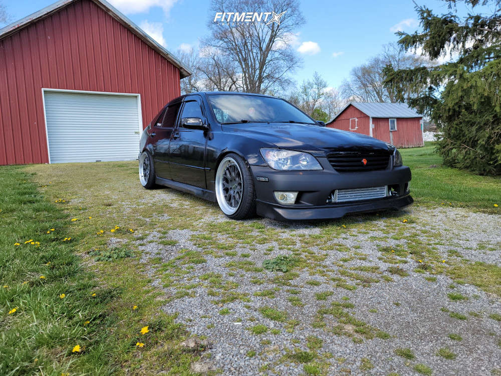 2001 Lexus IS300 Base with 18x9.5 ESR Cs1 and Vercelli 225x35 on ...