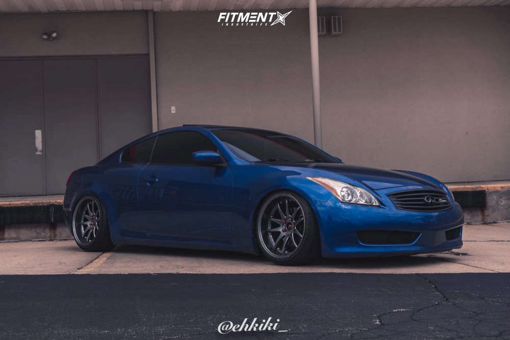 2009 INFINITI G37 X with 19x11 Aodhan Ds02 and Continental 255x35 on ...