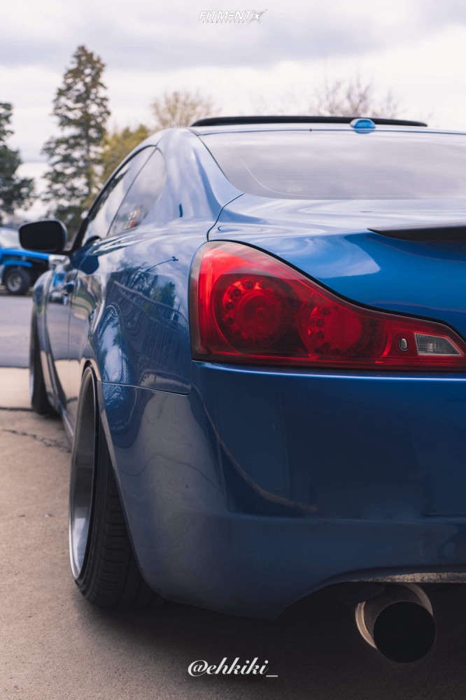 2009 INFINITI G37 X with 19x11 Aodhan Ds02 and Continental 255x35 on ...