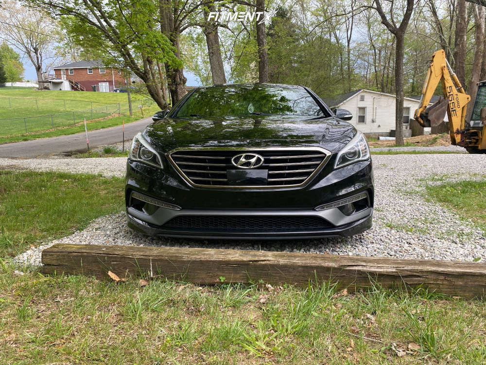 2015 Hyundai Sonata Limited 2.0T with 18x8.5 Shift Spring and Laufenn ...