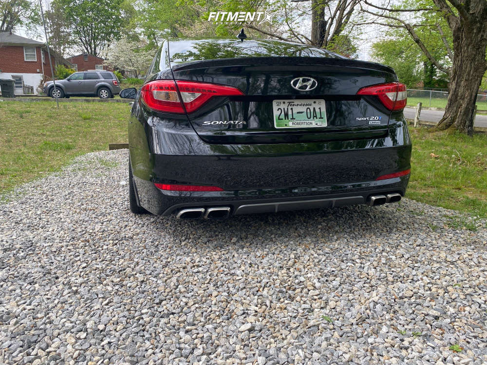 2015 Hyundai Sonata Limited 2.0T with 18x8.5 Shift Spring and Laufenn ...