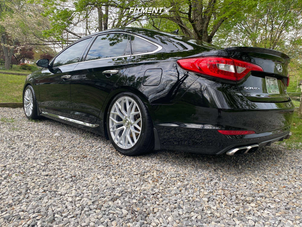 2015 Hyundai Sonata Limited 2.0T with 18x8.5 Shift Spring and Laufenn ...