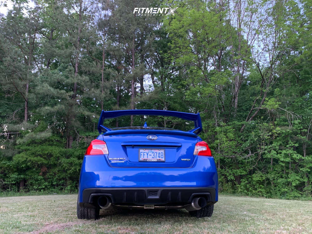 2017 Subaru WRX Limited with 18x8.5 Aodhan DS07 and Nitto 245x40 on ...