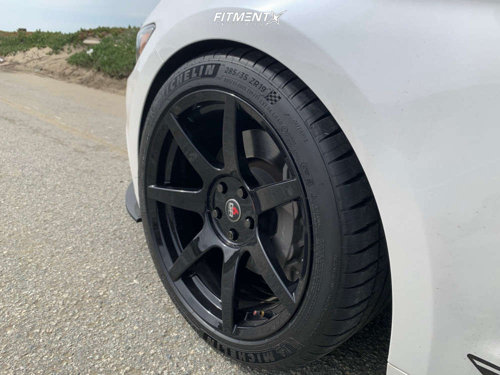 2017 Ford Mustang GT Premium with 19x10 Project 6GR Seven and Michelin ...