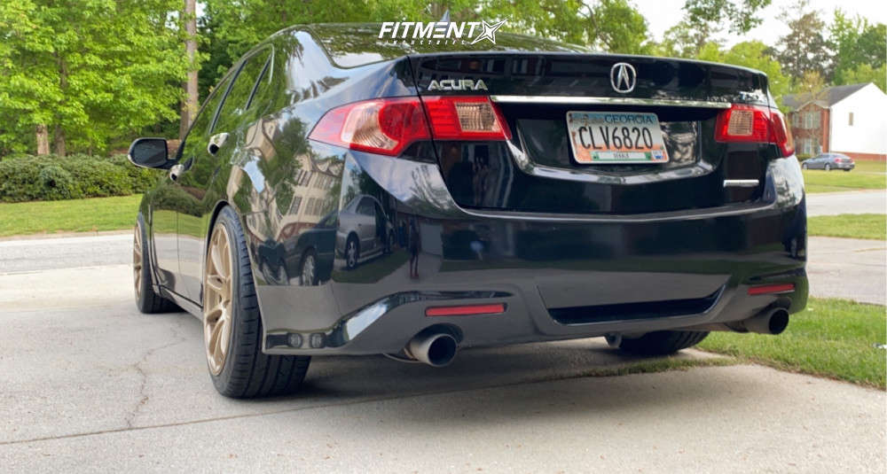 2012 Acura TSX Special Edition with 18x9.5 AVID1 AV27 and Achilles ...