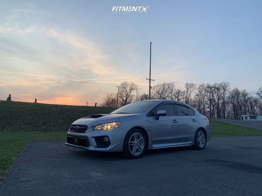 2020 Subaru WRX Base with 17x7.5 American Racing Ar907 and Dunlop ...