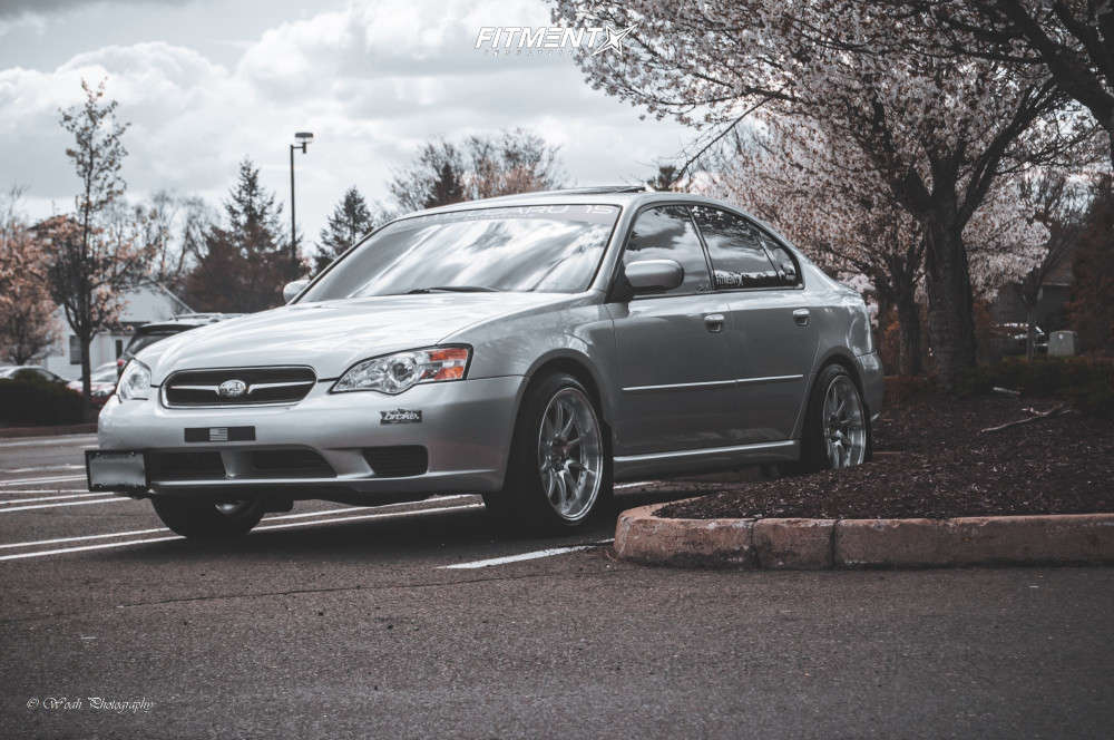 2006 Subaru Legacy 2.5i with 18x9.5 Aodhan Ah06 and Michelin 225x40 on ...