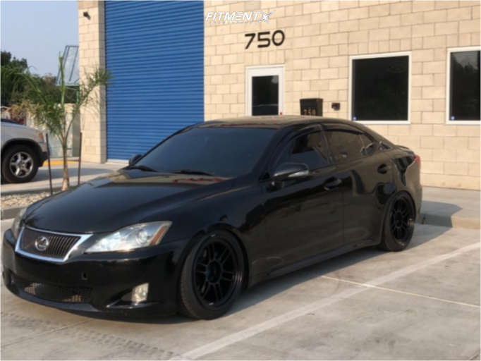 2010 Lexus IS250 Base with 18x9.5 Enkei Rpf1 and Nankang 225x40 on ...