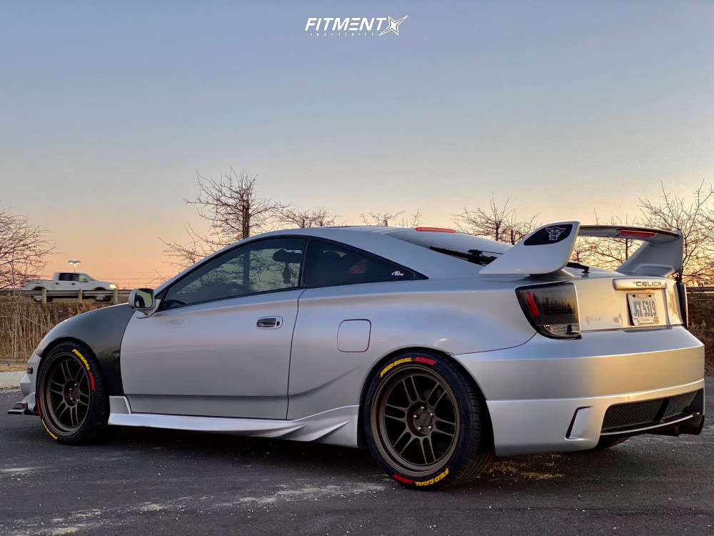 2002 Toyota Celica GTS with 18x9.5 ESR Sr11 and Federal 255x35 on ...