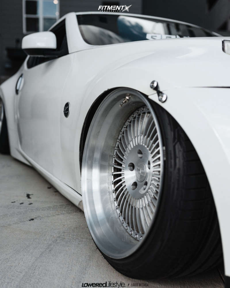 2009 Nissan 370Z Touring with 19x11 Heritage Sendai and Achilles 245x35 on Coilovers | 1641879 ...