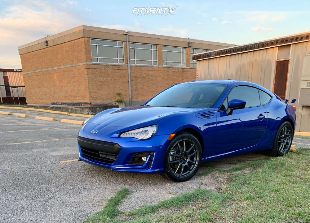 2020 Subaru BRZ Limited with 18x8 Drag Dr31 and Nankang 235x40 on Stock ...