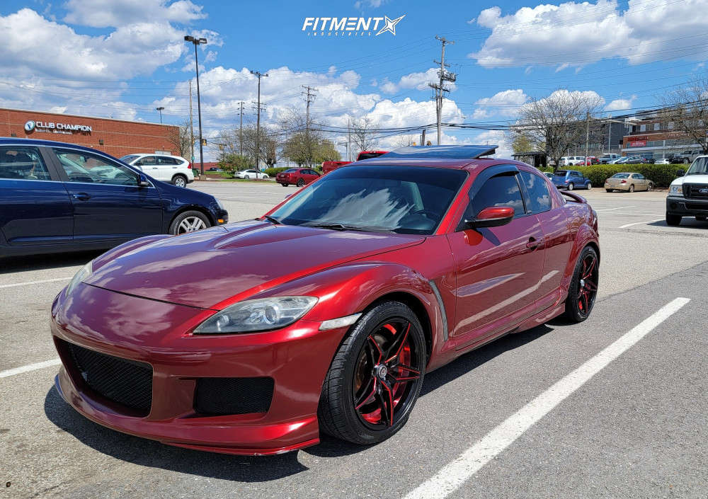 2006 Mazda RX-8 Base with 18x9 Marquee Luxury M3259 and Vercelli 245x40 ...