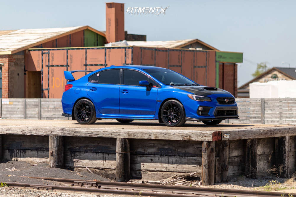 2018 Subaru WRX Base with 18x9.5 Option Lab R716 and Toyo Tires 245x40 ...