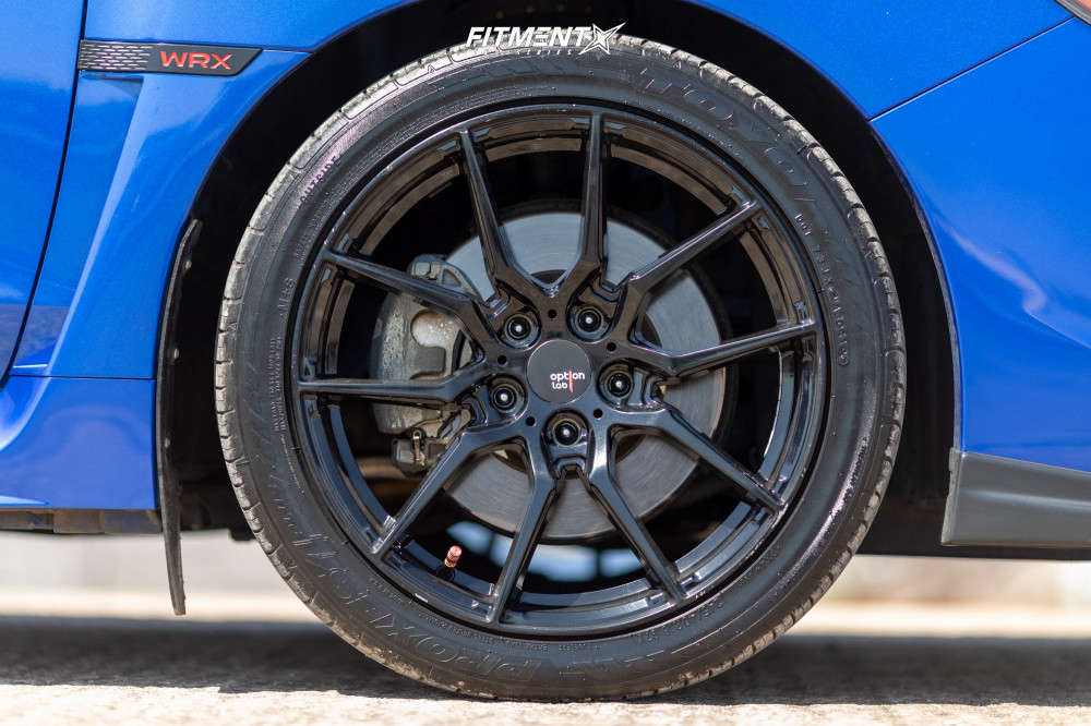 2018 Subaru WRX Base with 18x9.5 Option Lab R716 and Toyo Tires 245x40 ...